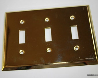 Brass switch plates | Etsy