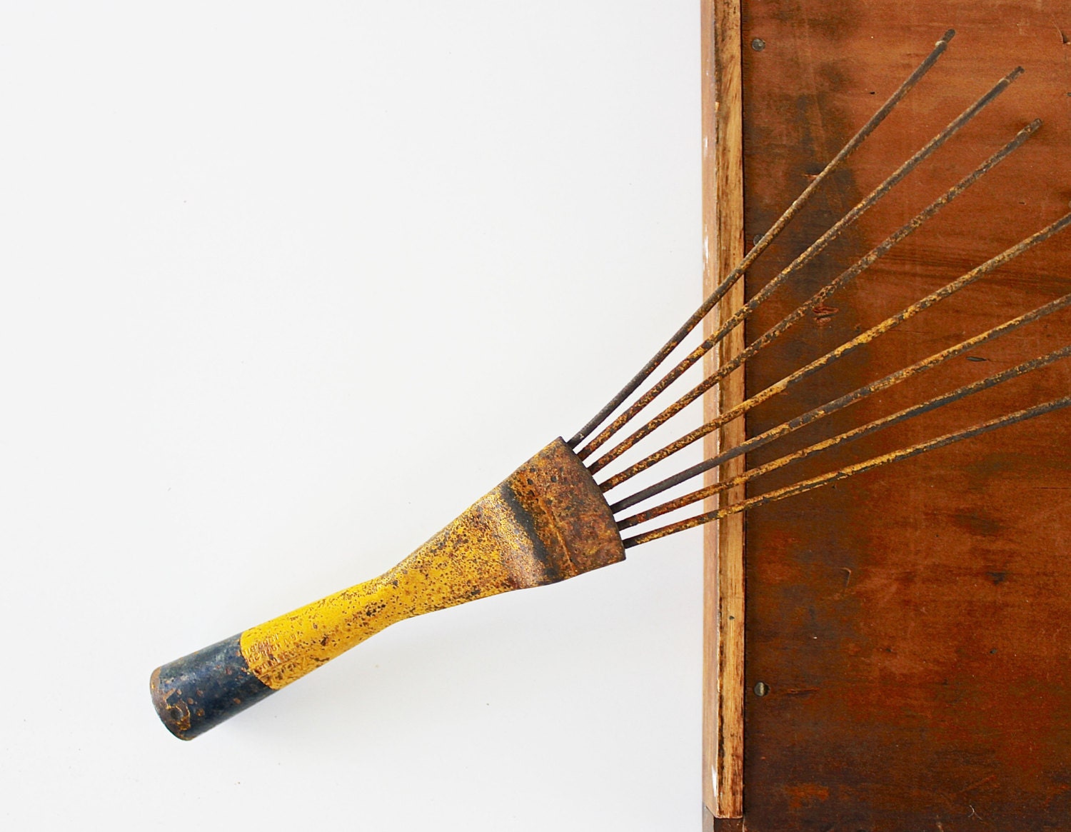 Working in the Garden Vintage Garden Fork Rake Hand by becaruns