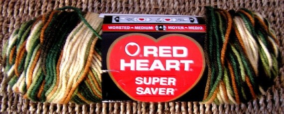 new red heart super saver variegated yarn by JDCrochetCreations