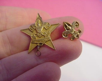 Boy scout pin | Etsy