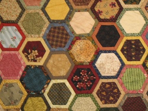 Quilt As You Go Hexagons