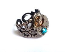Popular items for mechanical ring on Etsy