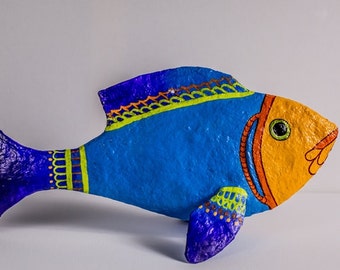 Popular items for paper mache fish on Etsy