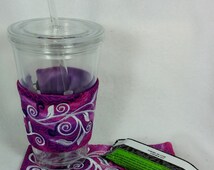 Popular items for hot pink coasters on Etsy
