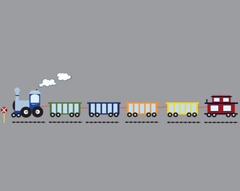 Train track decals | Etsy