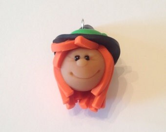 Polymer clay witch | Etsy