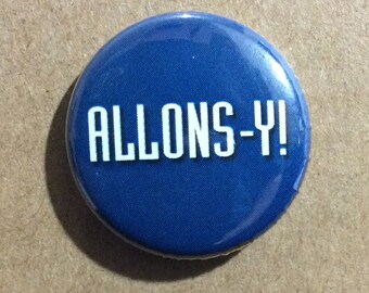 Allons-y Counted Cross Stitch Pattern Instant Download