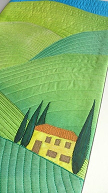Tuscan Hillside PDF Quilt Pattern