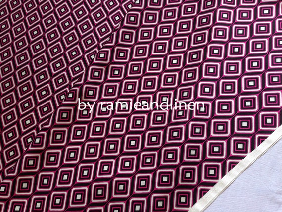 Pink Diamond silk fabric silk twill fabric by ramieandlinen