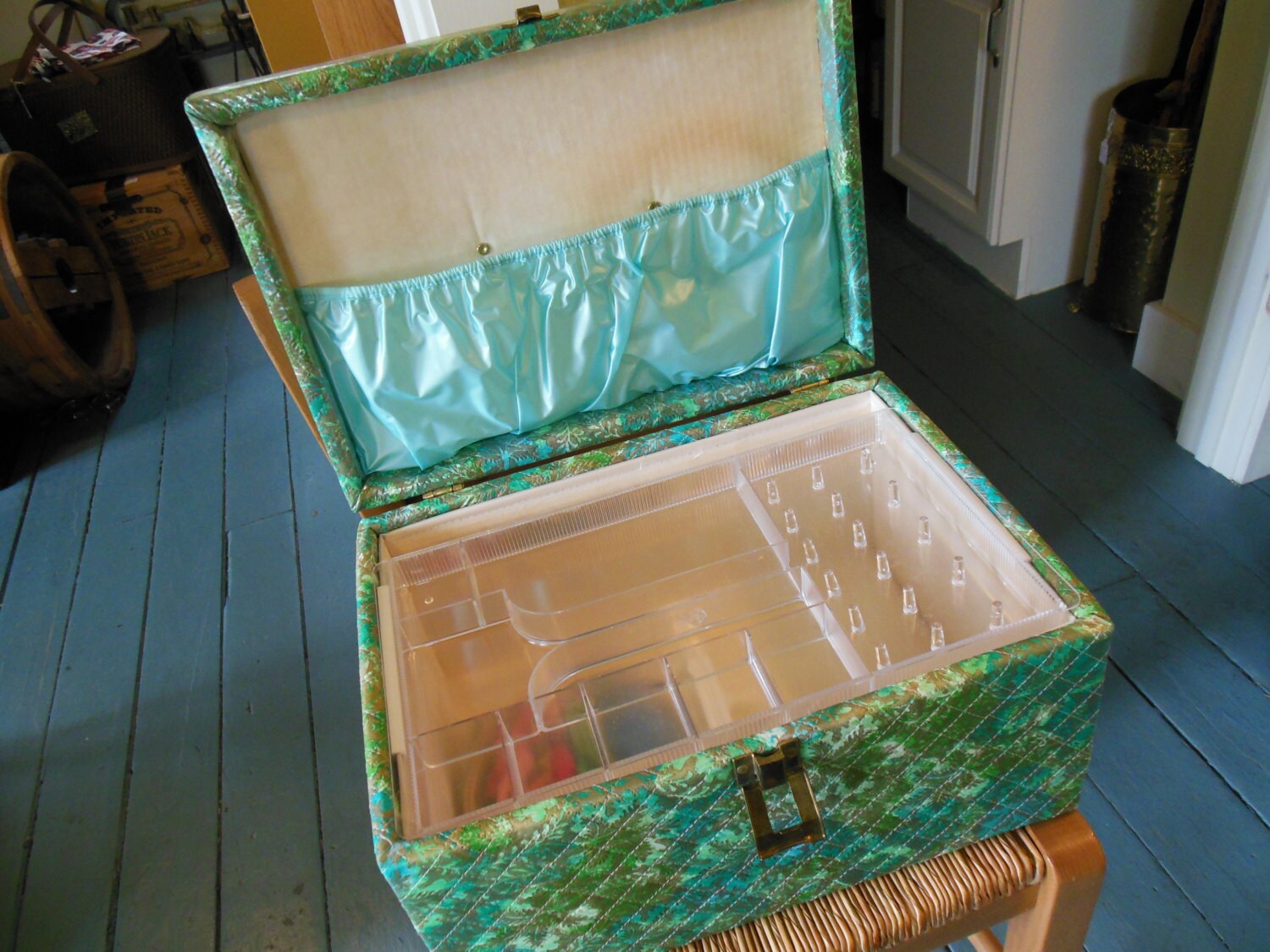 Large Sewing Case Storage Sewing Caddy with Handle