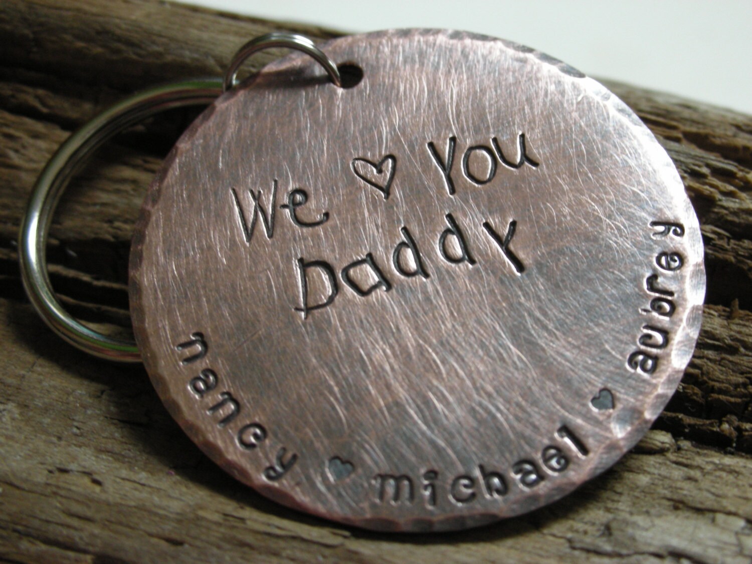Fathers Day Keychain-Gift for Fathers Day-Gift for Dad-Keyring