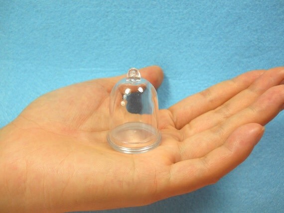 Mini Plastic Dome Pendant Small Terrarium Domes Tiny Display