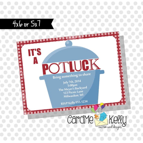 Bbq Potluck Sign Up Sheet Template