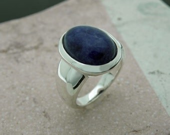 Sodalite ring | Etsy