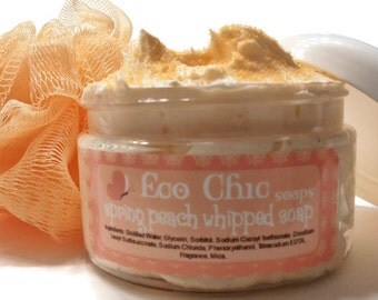 Peach soap | Etsy
