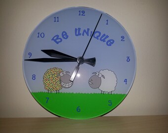 Sheep clock | Etsy