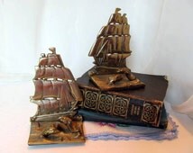 Unique navy bookends related items | Etsy