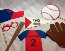 Unique baseball photo booth related items | Etsy