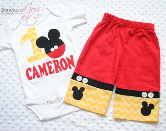 Unique mickey mouse outfit related items | Etsy