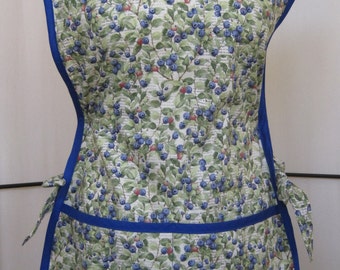 Popular items for blueberry apron on Etsy