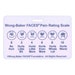 Pregnancy Wheel Chart Badge Card Reference Horizontal for