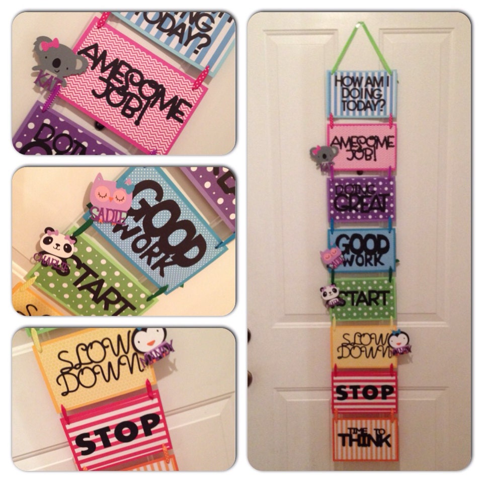 Personalized Behavior Ladder/Chart by Getcreativewithkay on Etsy