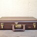 Vintage Atlas Briefcase Brown American Harness Leather / Atlas