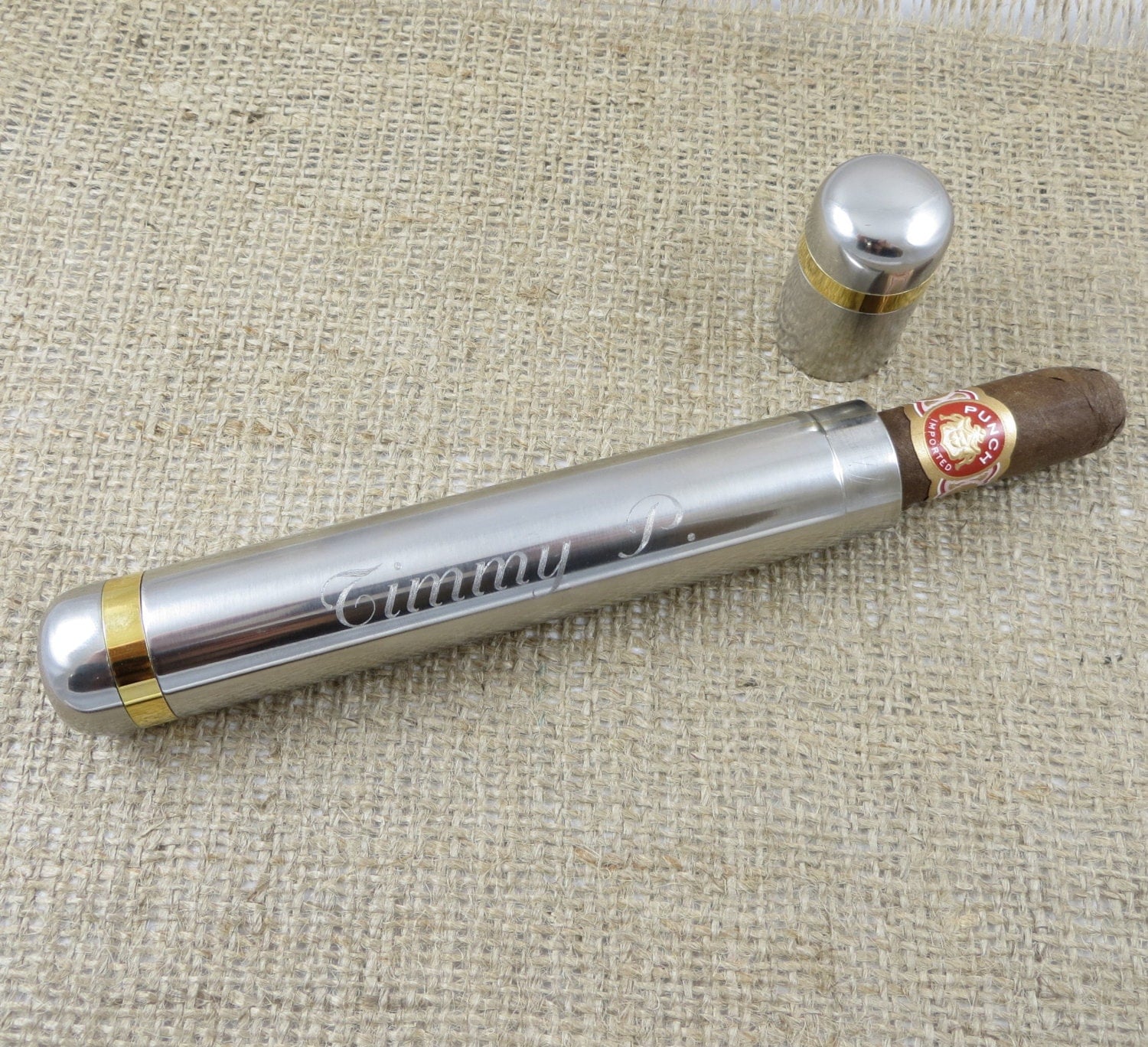 Single Cigar Case Gifts for Men Groomsmen Gift