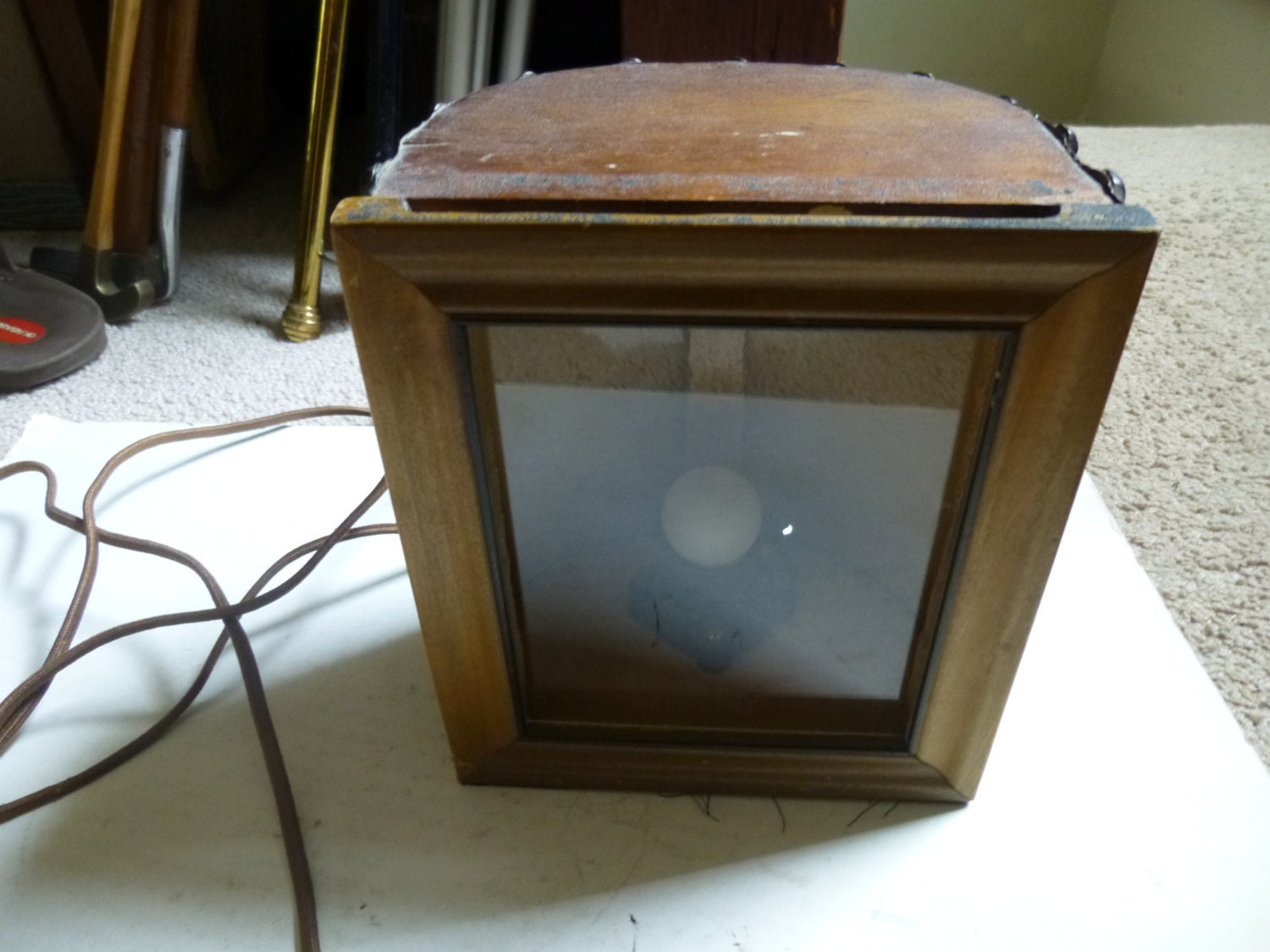 Antique stage cue and timer light – All the worlds a stage with this ...