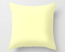 Unique light yellow pillow related items | Etsy