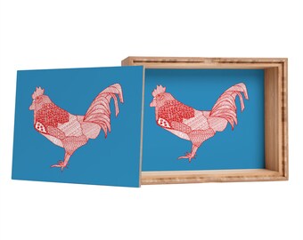 Rooster box | Etsy
