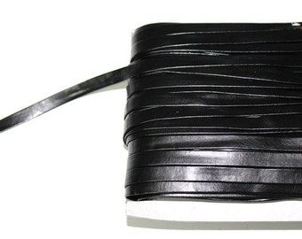 Faux leather ribbon | Etsy