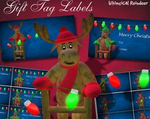 Popular items for whimsical reindeer on Etsy