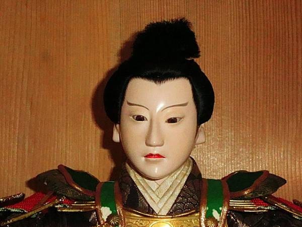 Antique Japanese Gofun Takeda 41 cm Doll Samurai daisho Kyoto – Haute Juice