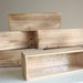 wood box rectangular boxes weddings table decor centerpieces
