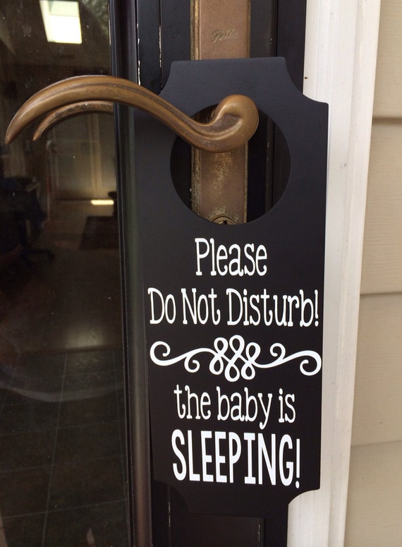 Baby Is Sleeping Do Not Disturb Door Sign New Parent Gift baby-is-sleeping-do-not-disturb-door-sign-new-parent-gift