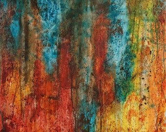 Turquoise and rust | Etsy