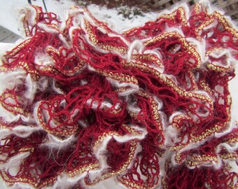 Ruffle scarf yarn | Etsy
