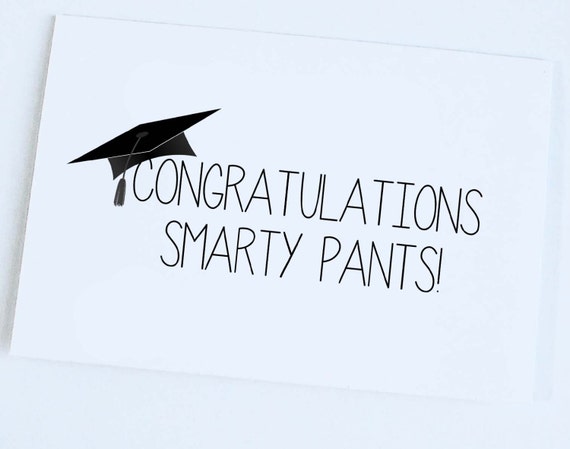 Items Similar To Congratulations Graduate Funny Graduation Card