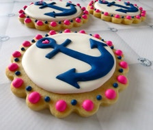 Popular items for anchor cookies on Etsy