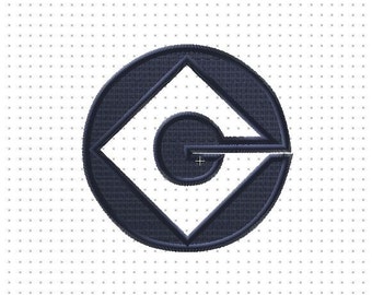 Embroidered Design File Gru Symbol From Despicable ME