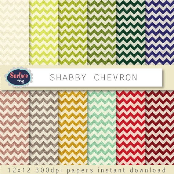SHABBY Chevron digital paper CHEVRON paper chevron background