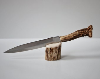 Popular items for antler handle knife on Etsy