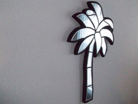 Palm Tree Mirror by MirrorsByRobert on Etsy