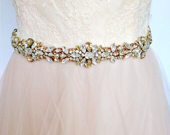 Popular items for crystal belt on Etsy