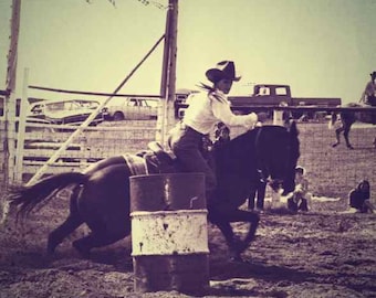 Horse Photography, Barrel Racing, 8x10 Digital Download Print, Cowgirl ...