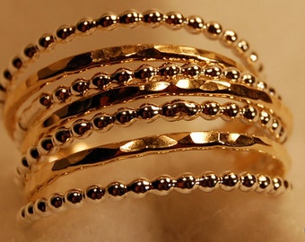 Popular items for two tone ring on Etsy