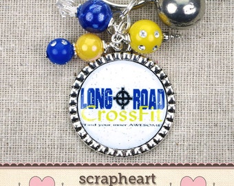 CUSTOM CrossFit Key Ring, Custom Crossfit Gifts, Coach Gift, Goal ...