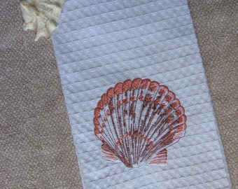 Seashell towel | Etsy