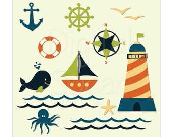 Popular items for anchor clip art on Etsy